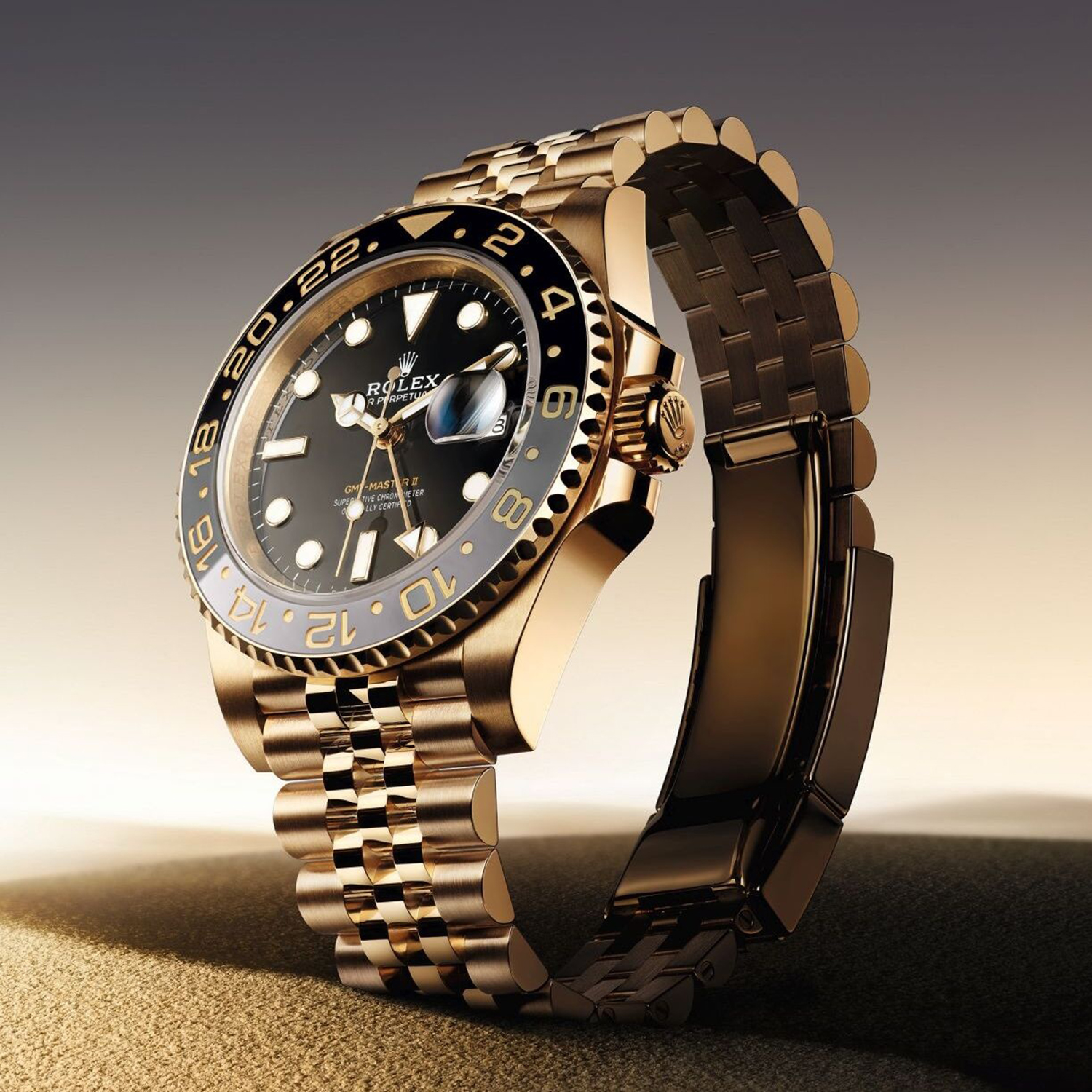 Rolex GMT-Master II NEW RELEASE 2023 Jubilee 18ct Yellow Gold ...