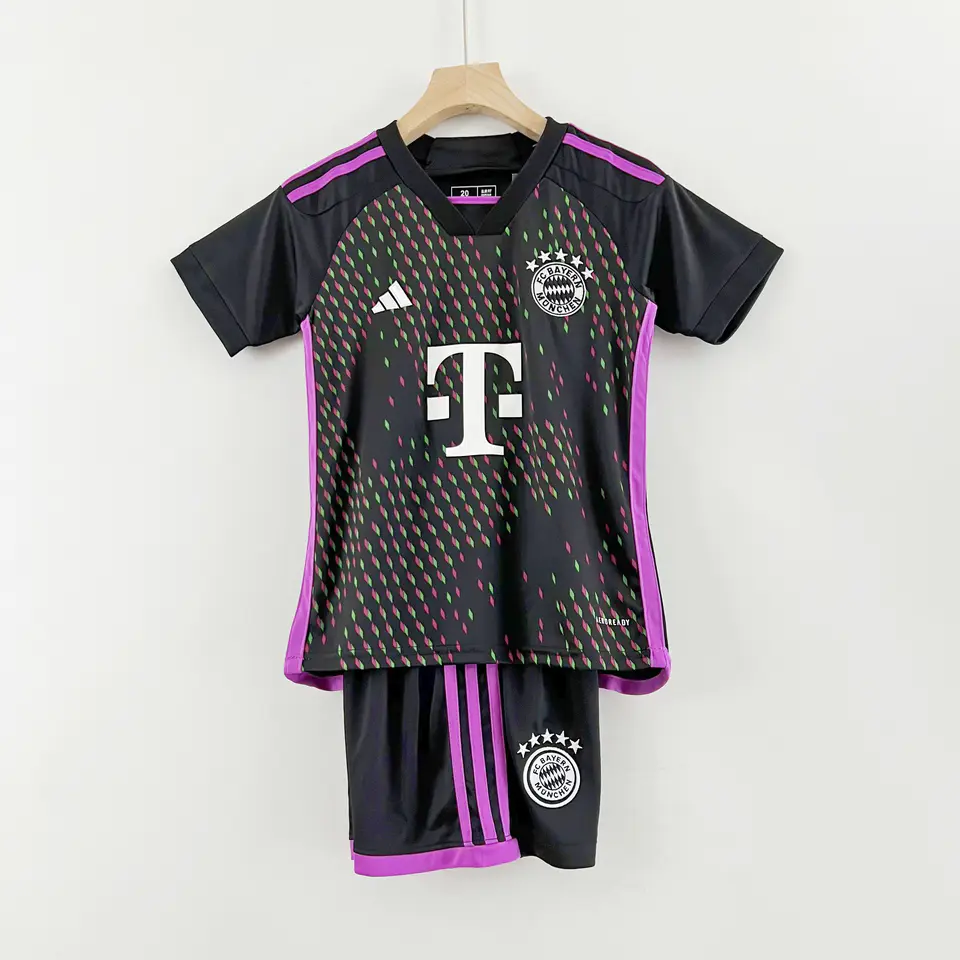 Bayern Munich 23-24 Away Kids kit